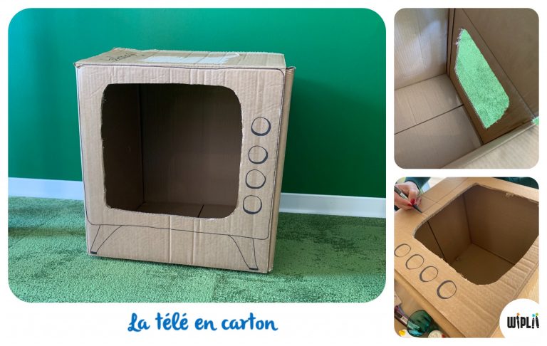 La télé en carton ! • WipliiWiplii
